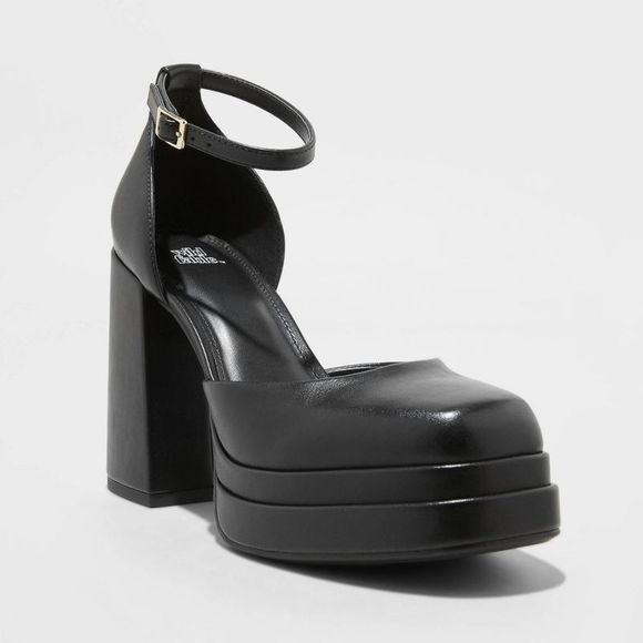 wild fable | Shoes | Womens Bianca Platform Pumps Wild Fable Black ...